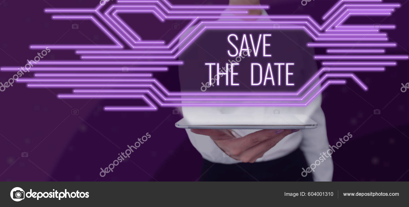 Text Caption Presenting Date Internet Concept Systematized Events Scheduled Activity — Stock ...