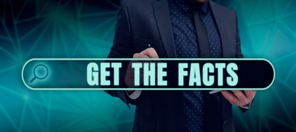 Conceptual caption Get The Facts, Concept meaning Look for the truth of ...