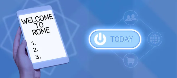 Welcome to rome Stock Photos, Royalty Free Welcome to rome Images ...