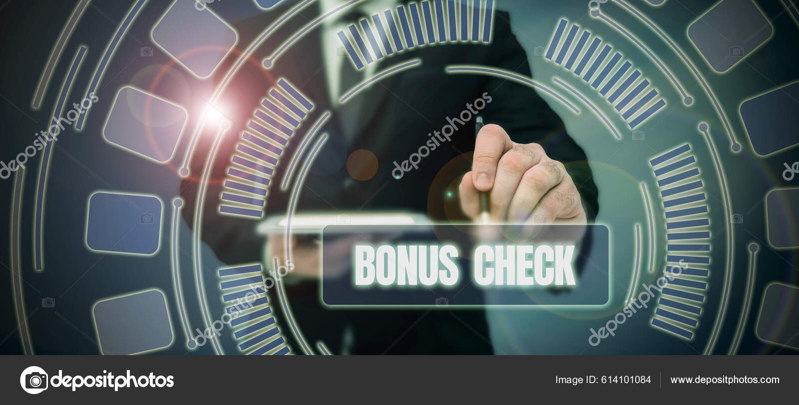 Handwriting Text Bonus Check Business Idea Something Addition What ...