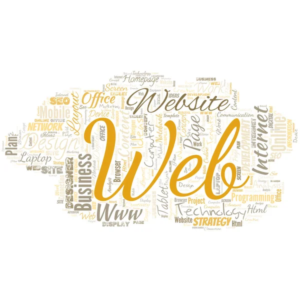 Big Word Cloud Shape Balloon Magnifying Glass Word Web — Stock Photo ...