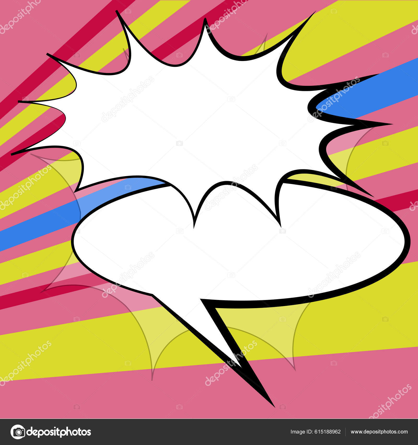 Design Drawing Some Comic Frames Background Speech Bubbles Stock Vector ...