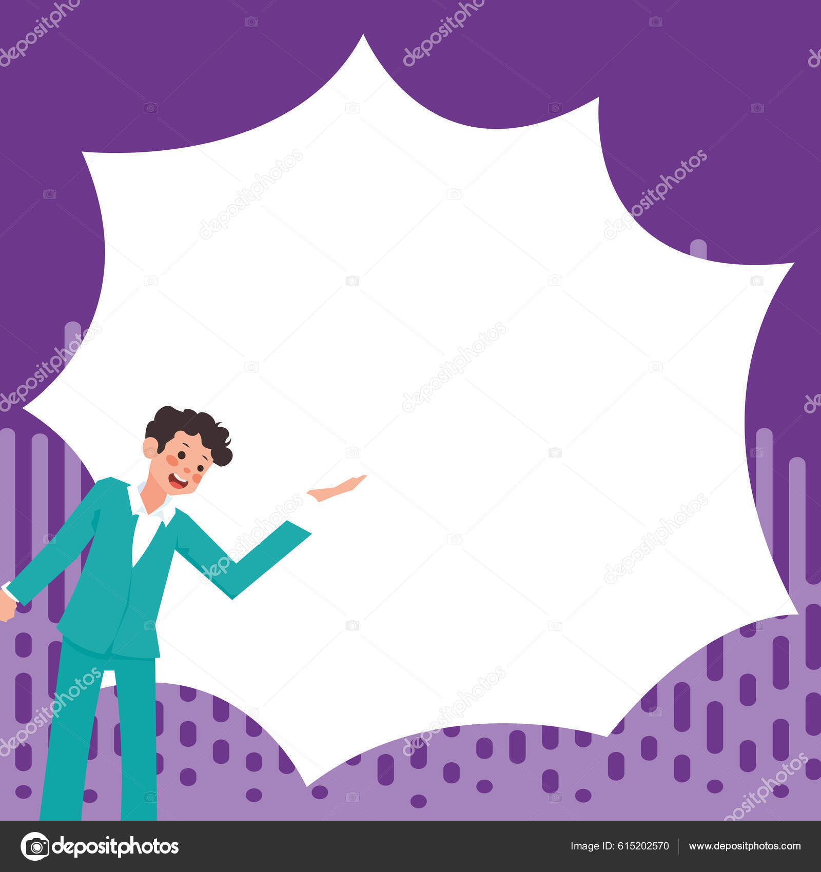 Instructor Dibujo Apuntando Pizarra Pizarra Mientras Sostiene Copa ...