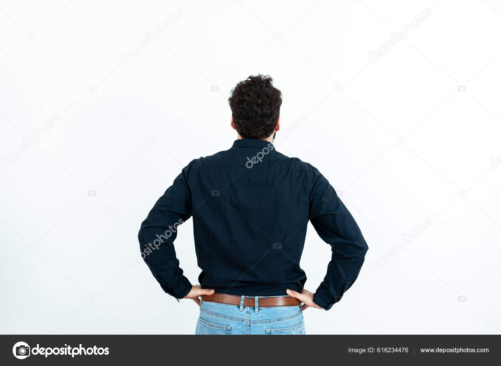 Guy Standing Backwards