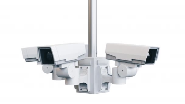Security Video Cameras Scanning Area Outdoor Security Cctv Cameras ...