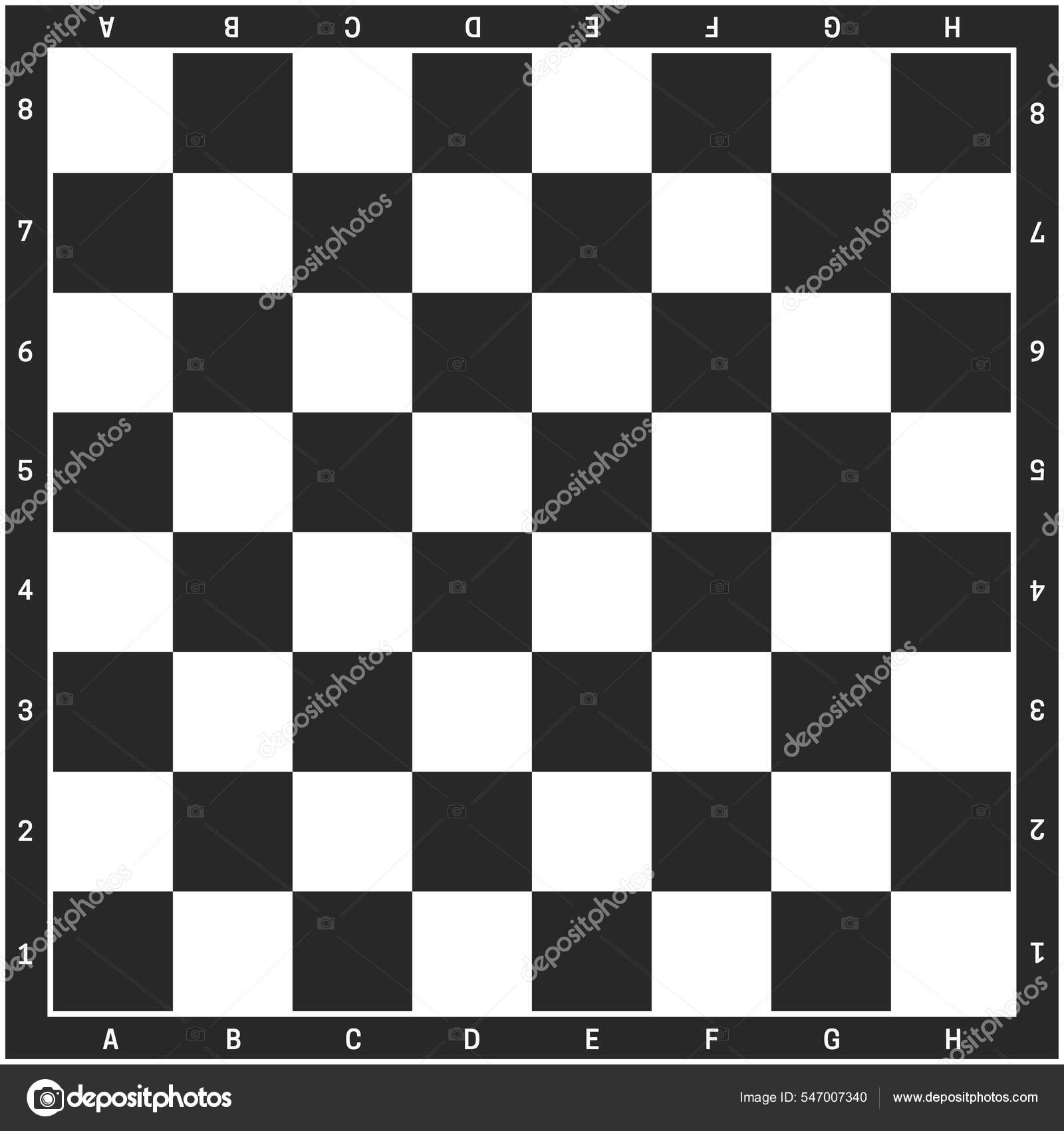 Chess background with black and white squares. Stock Vector Image by ...