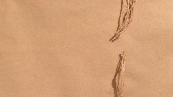 Unwrapping Gift Revealing Green Screen Stop Motion Animation Red Bow ...