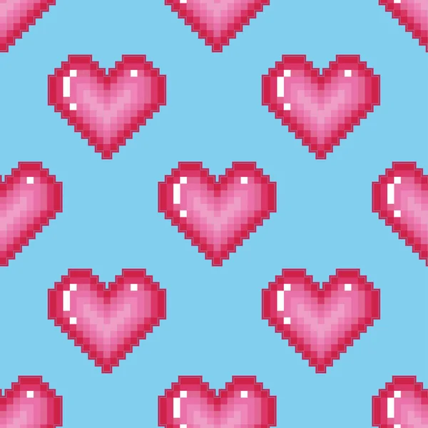 8 Bit Heart Wallpaper