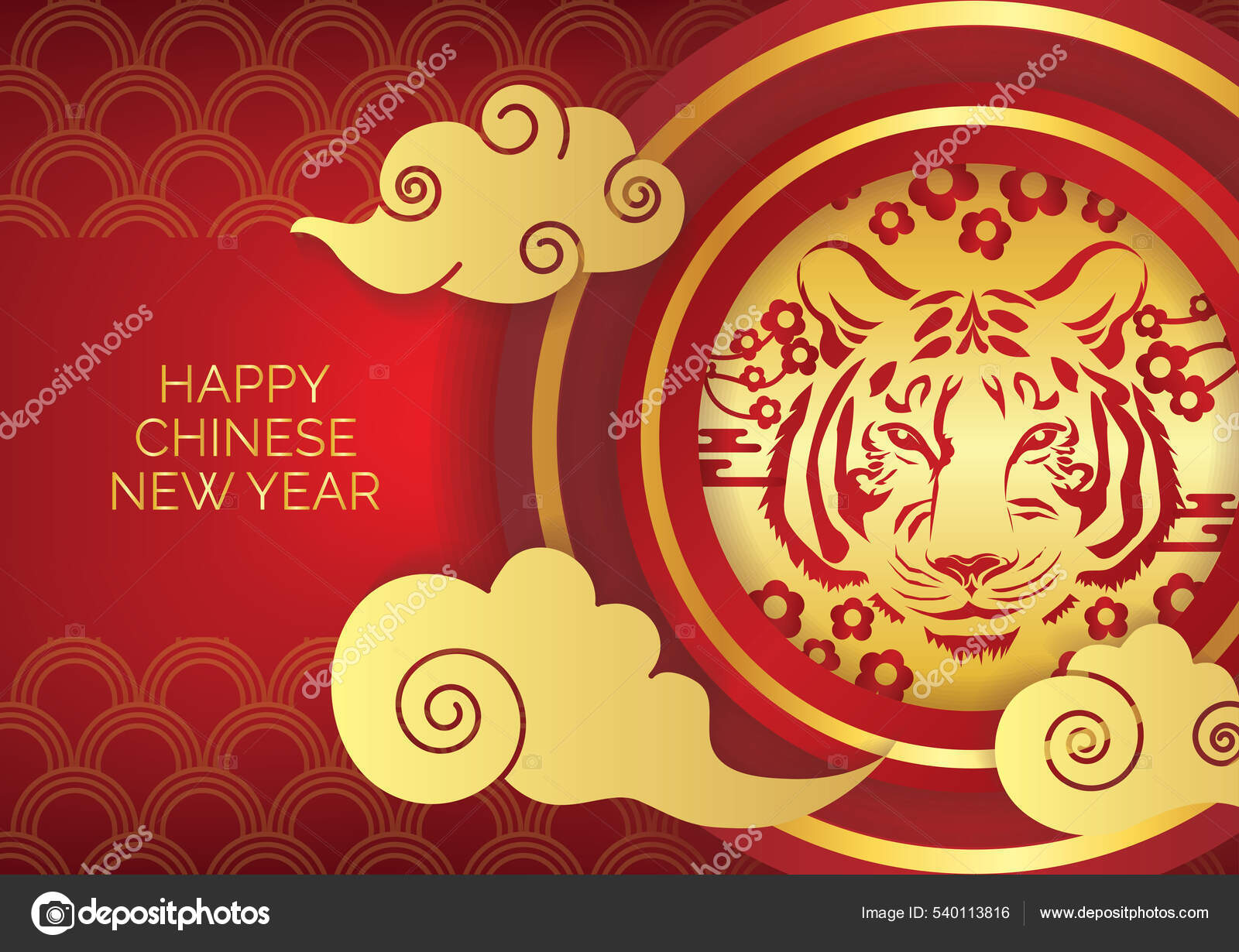 Chinese New Year Banner Design Website Banner Stock Vector by ©koontmwc ...