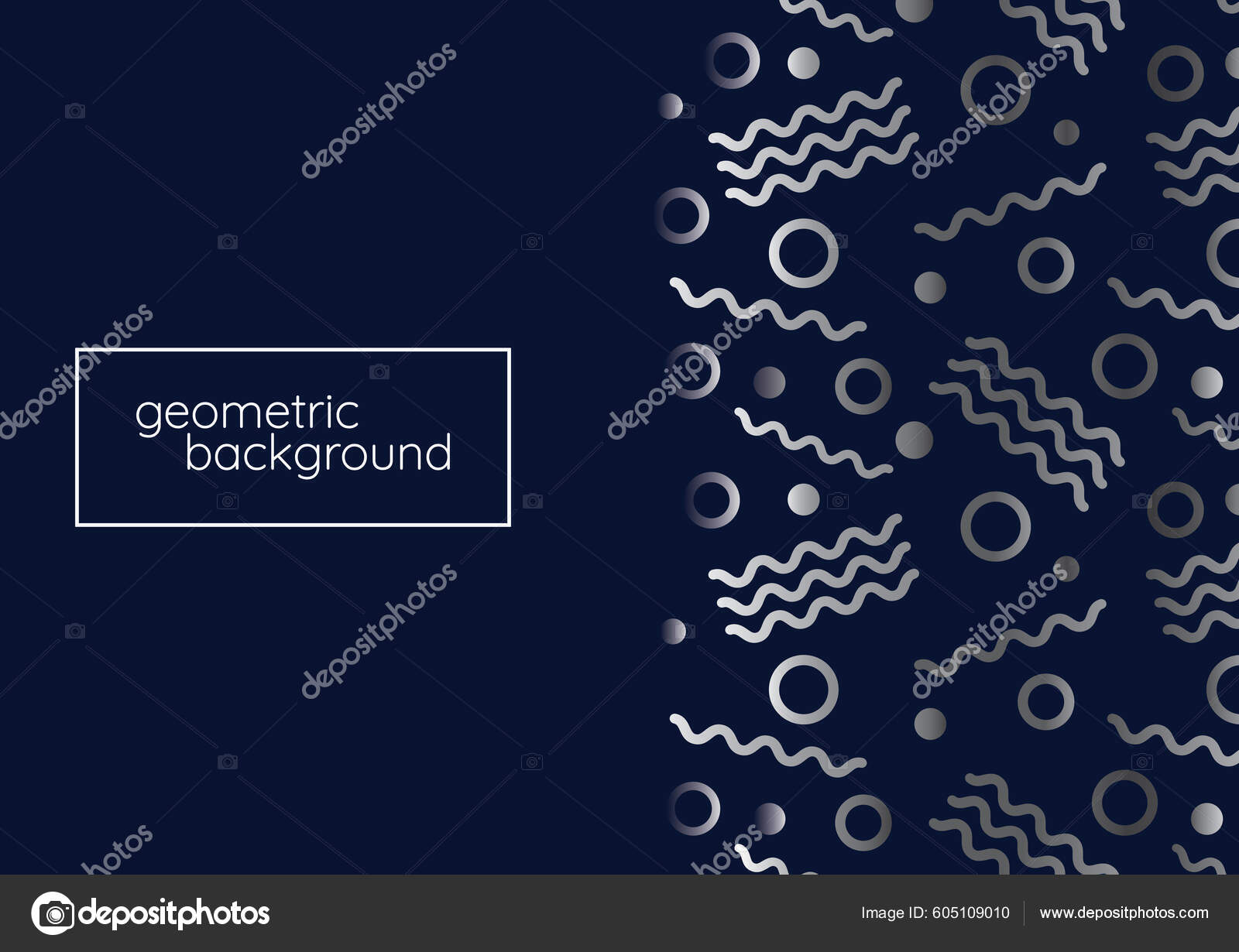 Memphis Pattern Background Design Banner Background Stock Vector by ...