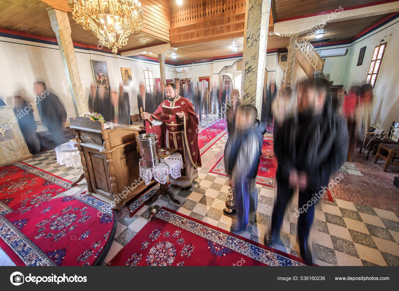 Religious Priest Church Service Authentic Religion Spiritual Ceremony ...