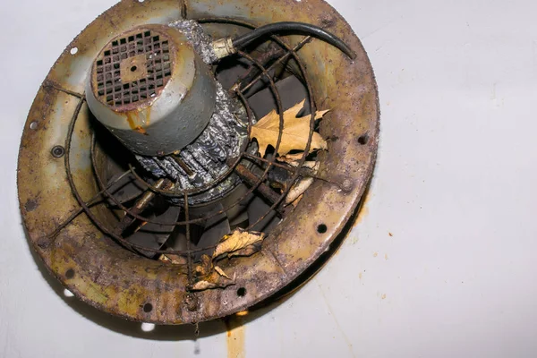 Ventilation Grille Clogged Dust — Stock Photo © remgor #548243316