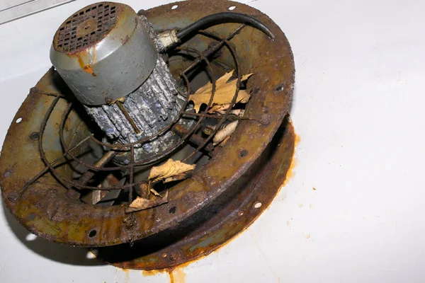 Ventilation Grille Clogged Dust — Stock Photo © remgor #548243316