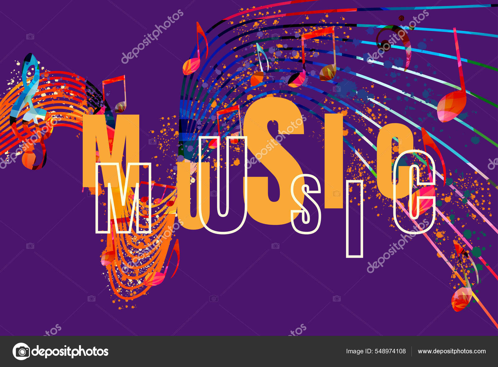 Musical Poster Design Musical Instruments Live Concert Events Jazz ...