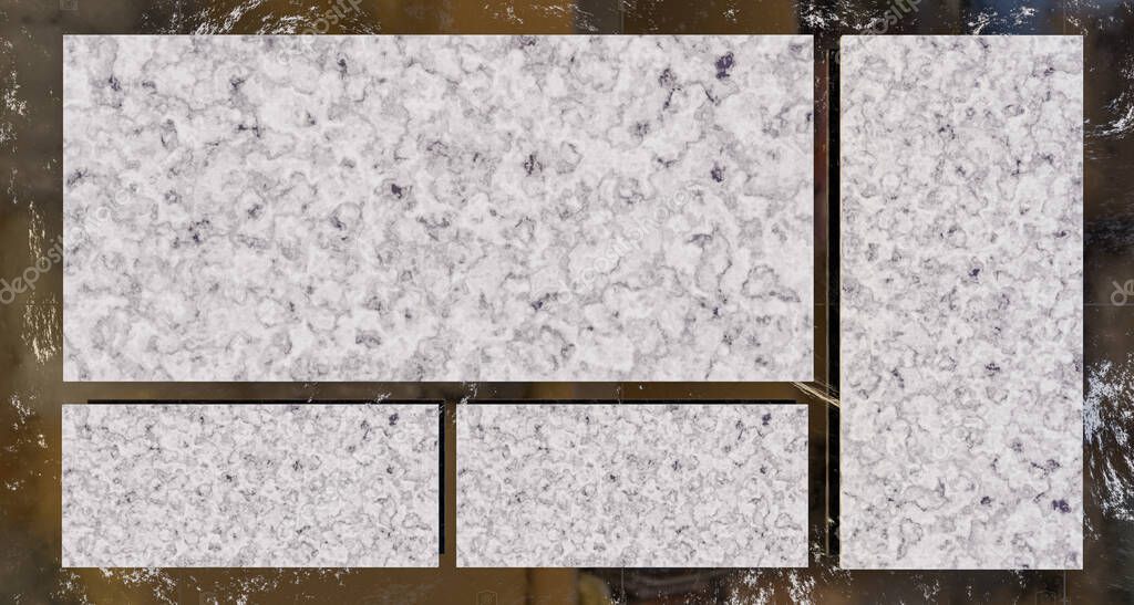 Marble frames Panoramic Marbling texture design for banner, invitation ...