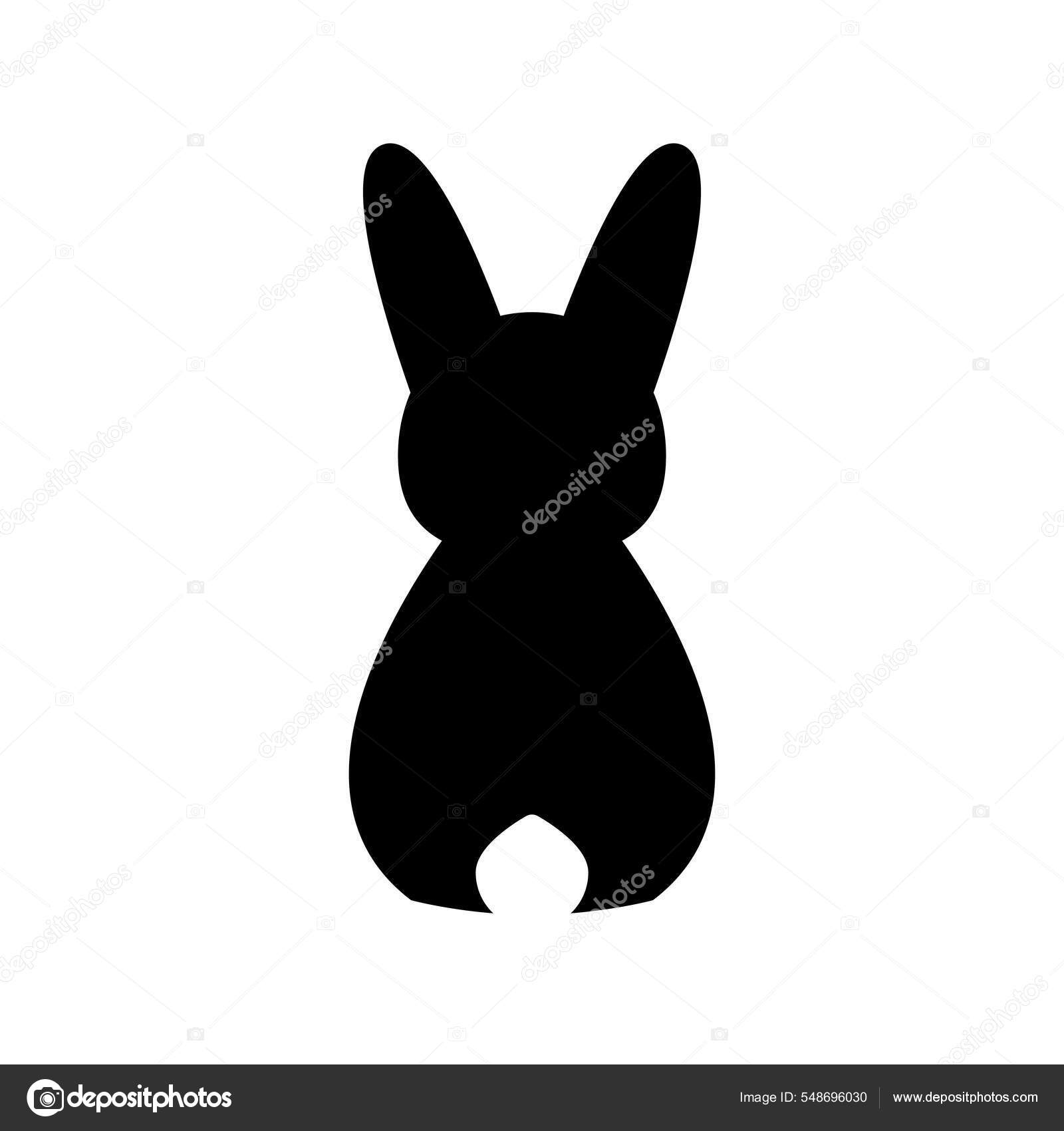 Bunny Ears Silhouette