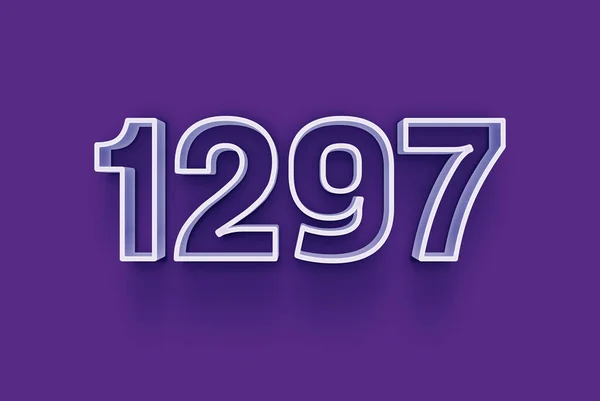Number 1320 Isolated Purple Background Your Unique Selling Poster Promo ...