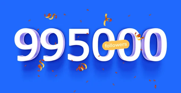 Social media banner thank you 5000 stock vector fotos de stock ...