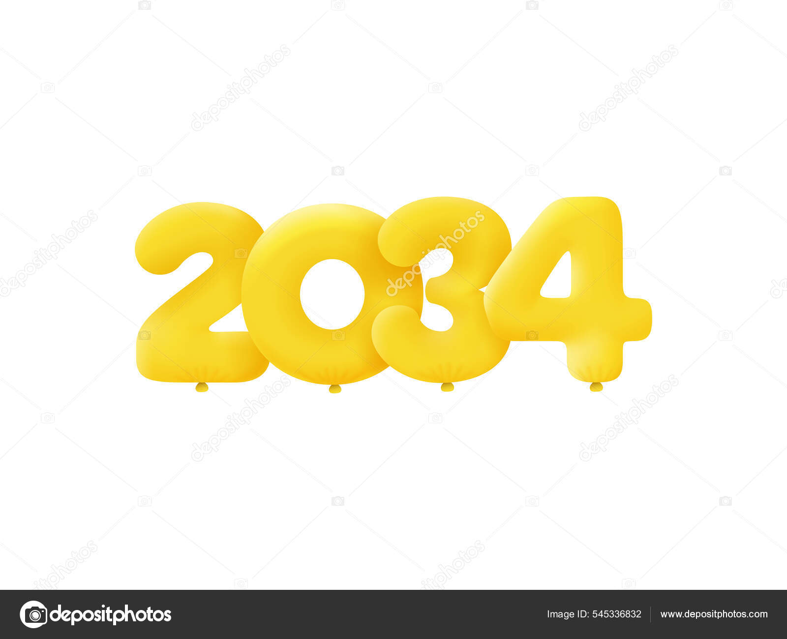2034 Signo Estilo Ilustración Vectores Vector de stock #545336832 de ©ShanShop