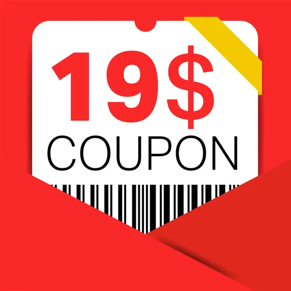 Bouton coupon rouge images libres de droit, photos de Bouton coupon rouge | Depositphotos
