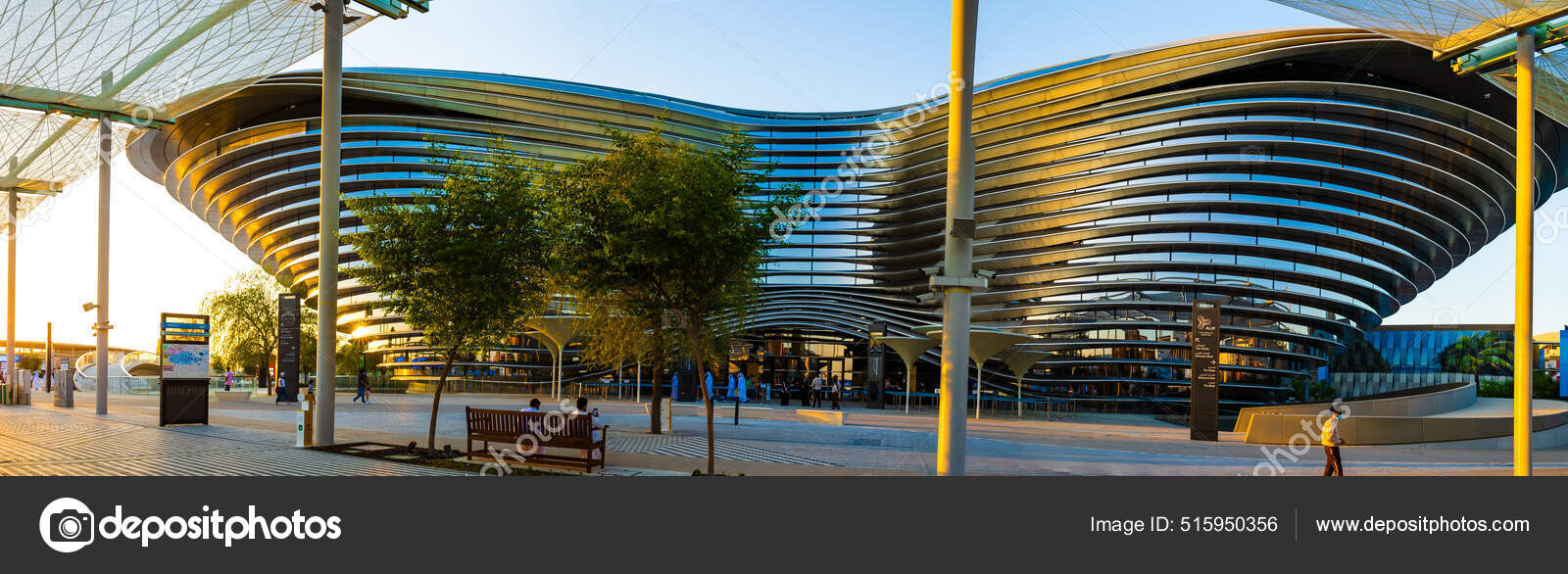 Dubai United Arab Emirates October 2021 Panoramic View Mobility ...