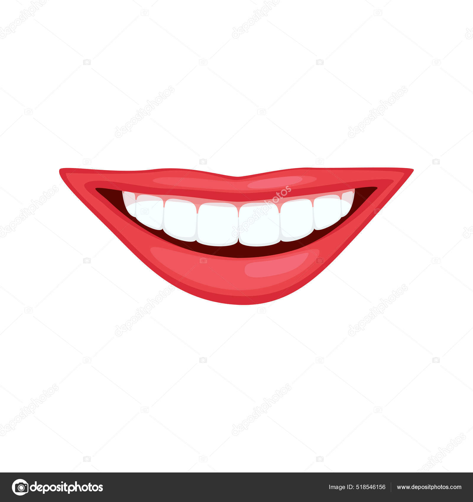 Glücklicher Mund Clipart 3.550 Lachender Mund High Res Illustrations