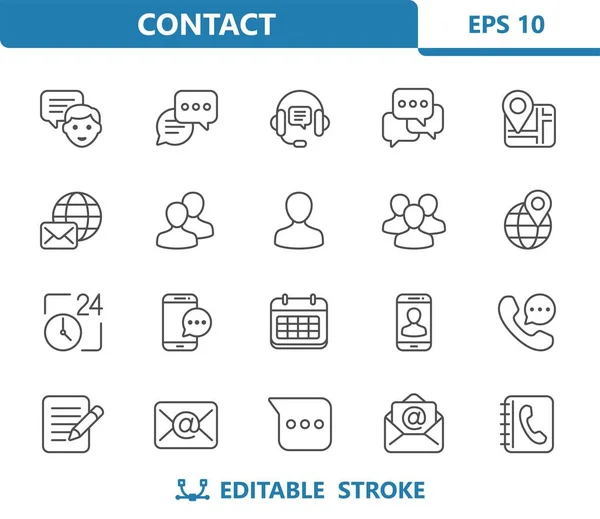 23,536,614 Contact icons Vector Images | Depositphotos