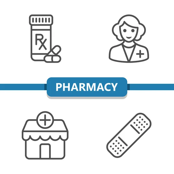 Drug store Vector Art Stock Images | Depositphotos