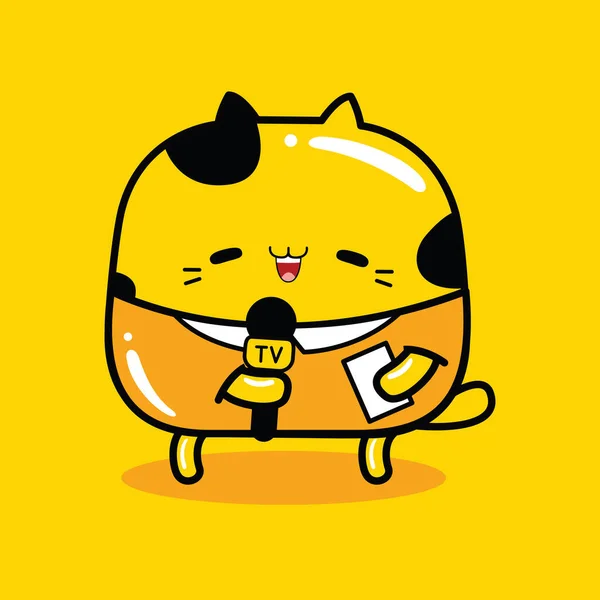 256 News anchor Stock Illustrations | Depositphotos®