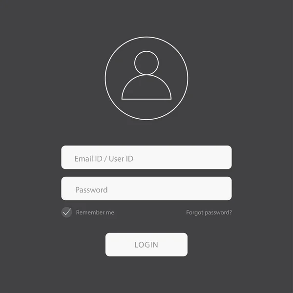 Login form Stock Photos, Royalty Free Login form Images | Depositphotos