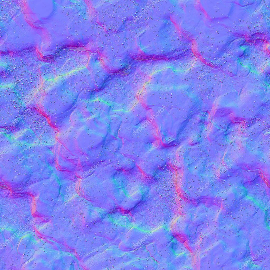Mapa normal Textura de la piedra de tierra, mapeo normal 2022