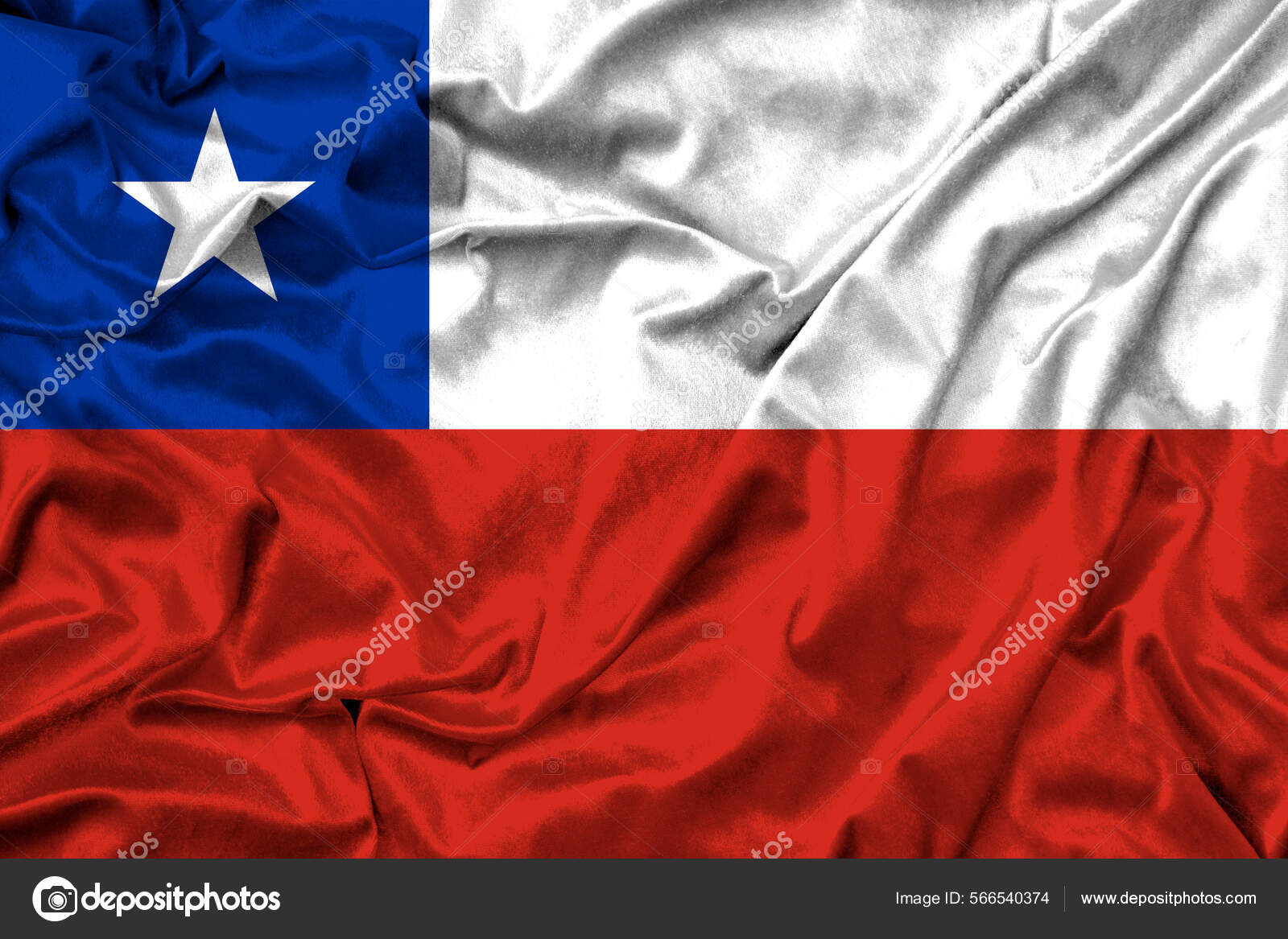 Chile Flag Fabric Texture Work Image Stock Photo by ©FlyOfSwallow 566540374