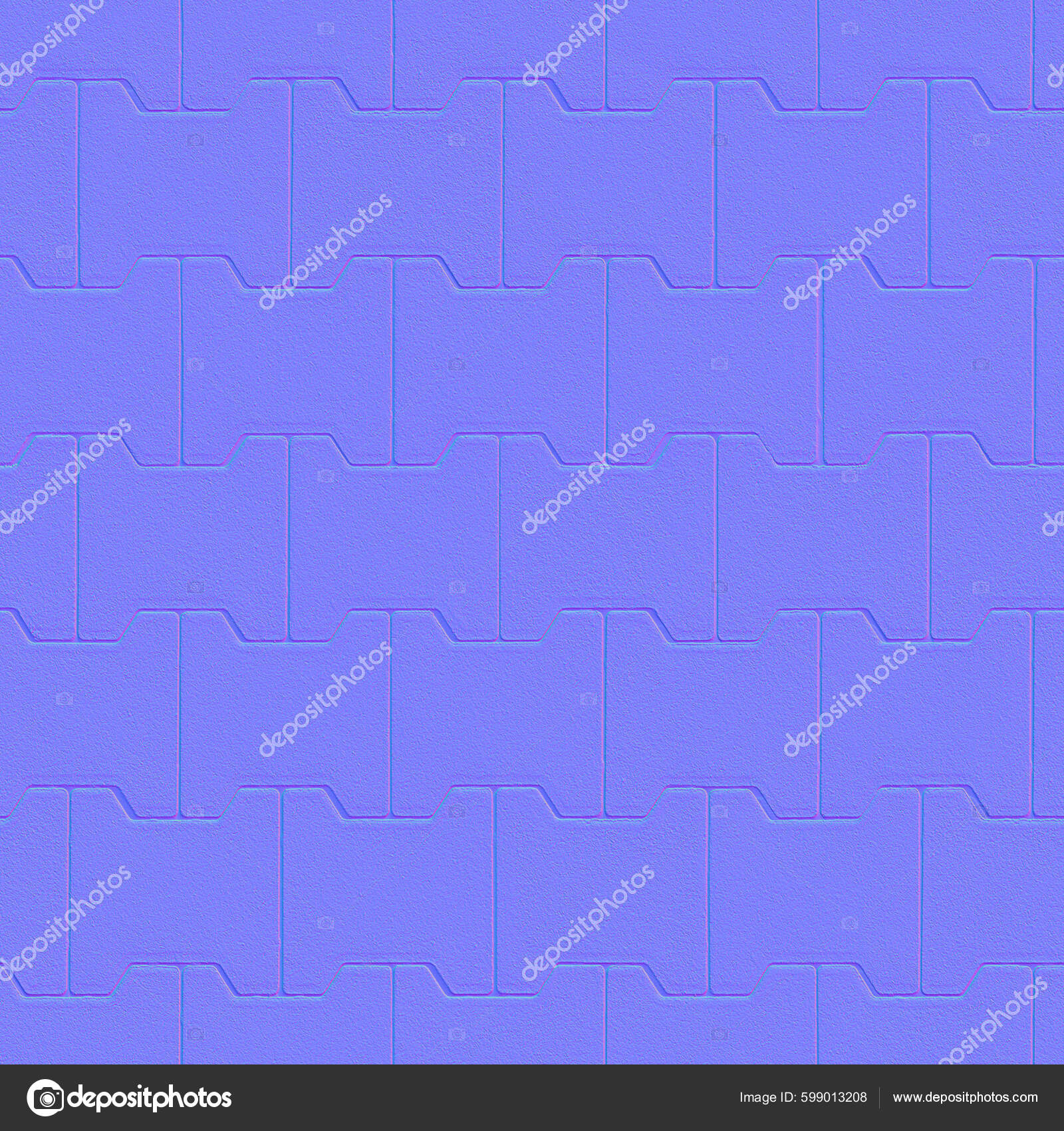 Normal Map Texture Bricks Texture Mapping Normal — Stok Foto ...