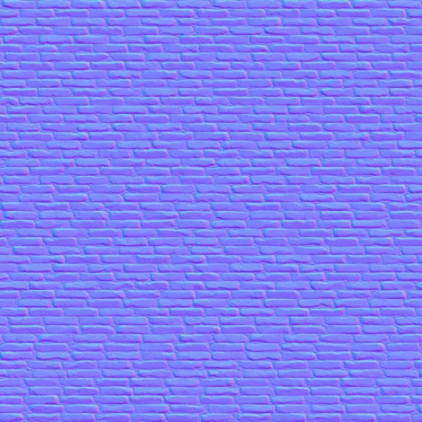 Normal Map Texture Bricks Texture Mapping Normal — Stok Foto ...