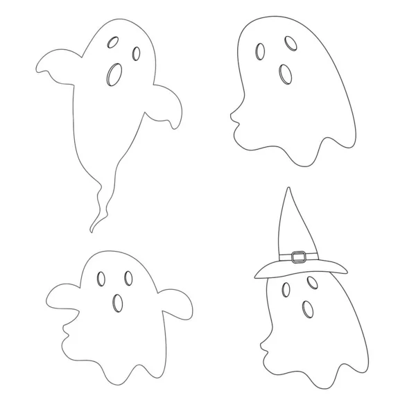 Ghost Outline Template