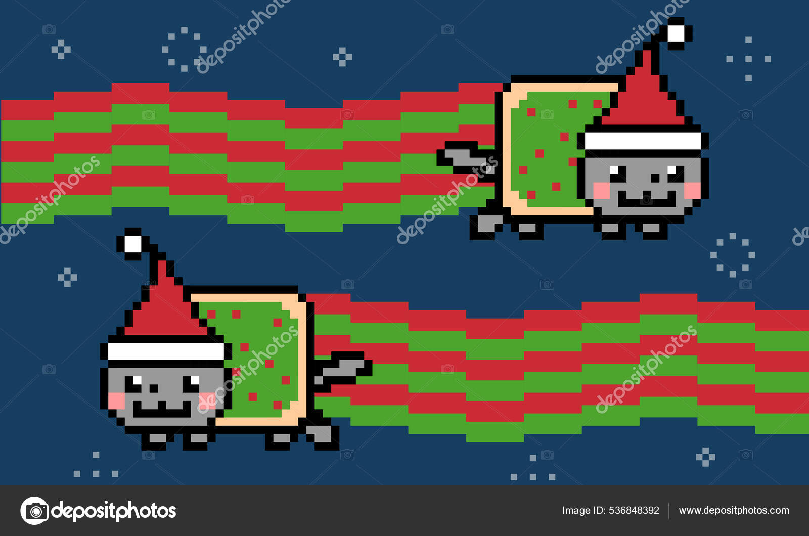 Nyan Cat Space Background