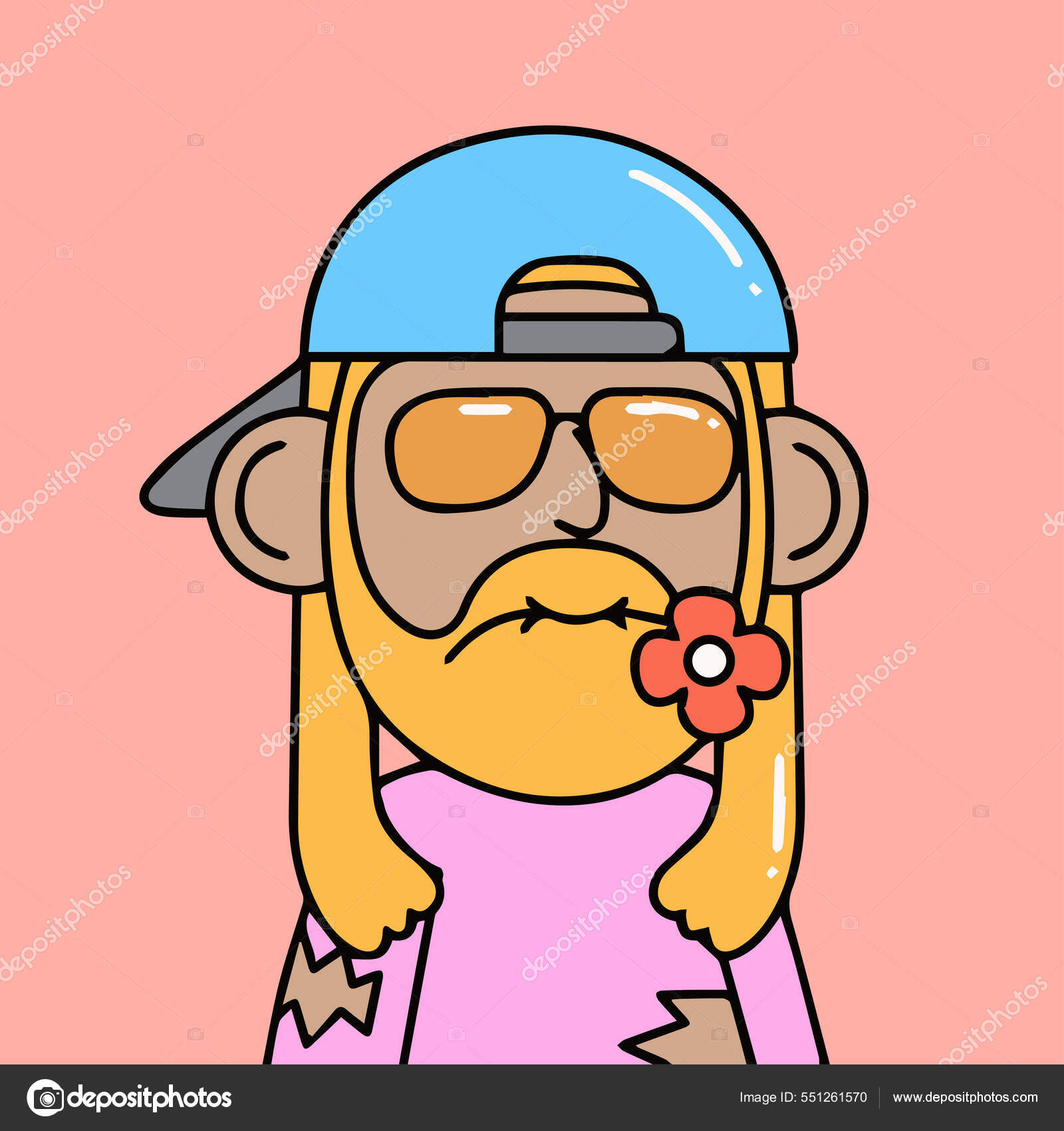 Dippies Nfts Character Portrait Avatar Artwork Unique Rare Dippie ...