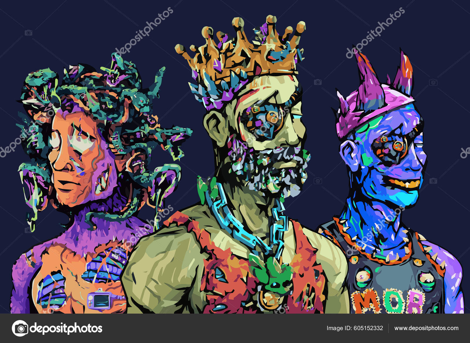 Infected Solympus Pfp Character Nft Abstract Human Character Unique ...