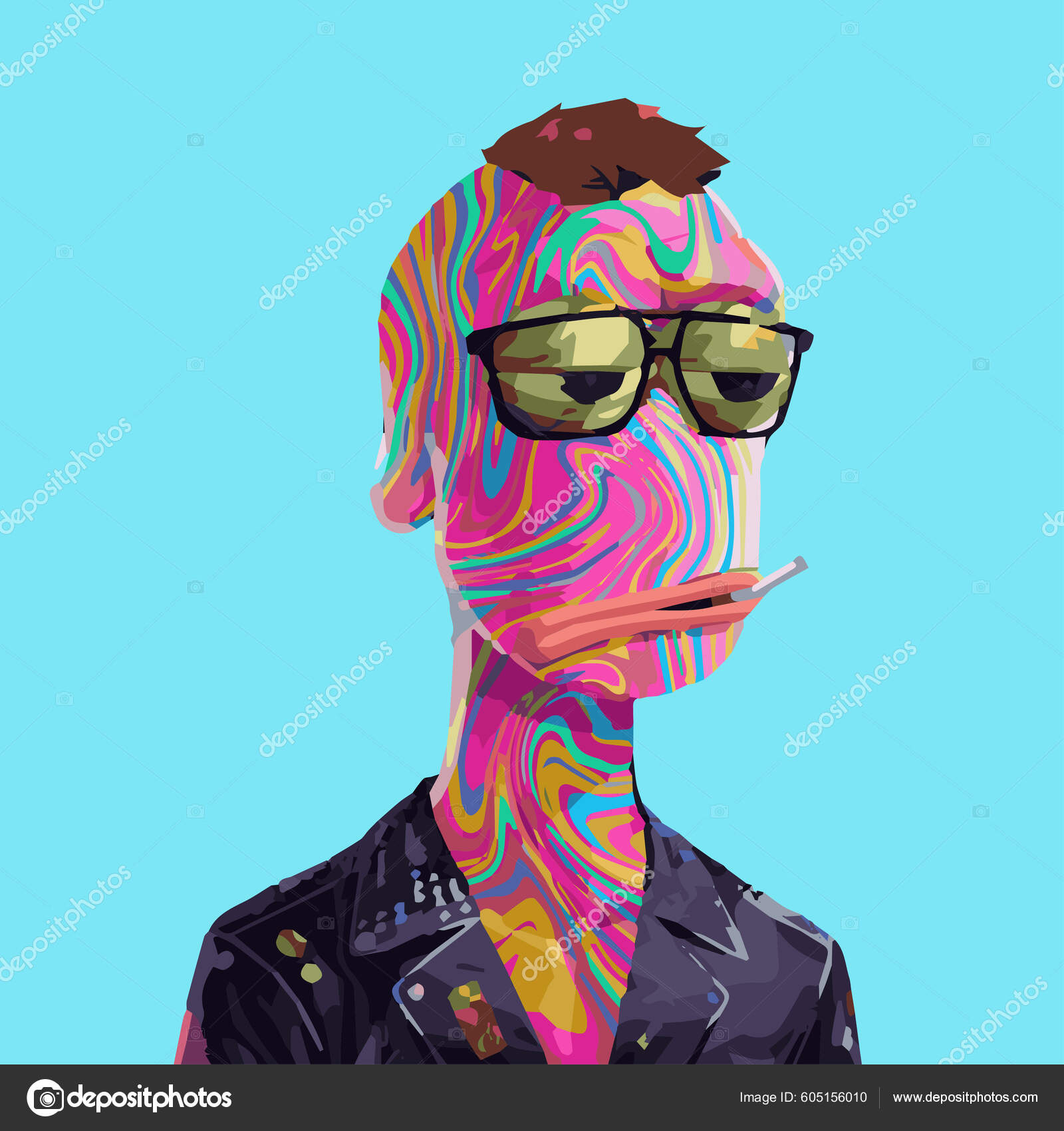 Rare Apepe Nft Meme Pfp Character Unique Traits Custom Humanoid Vector ...