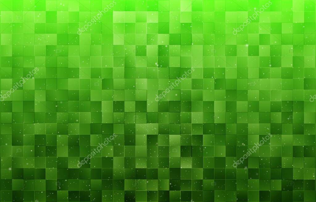 Fondo cuadrado verde. Fondo de color verde claro geométrico abstracto ...