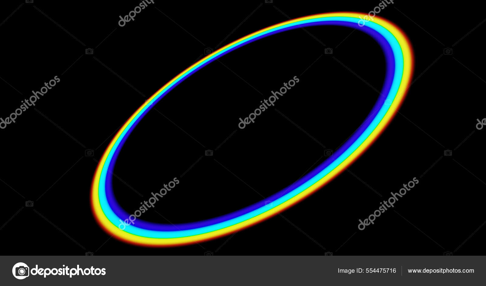 Rainbow Ring Rendering — Stock Photo © Sudakarn_Vivatvanichkul #554475716
