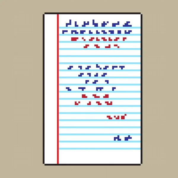 Paper Pixel Art Vector Illustration Stock Vector Image by ©Sudakarn ...