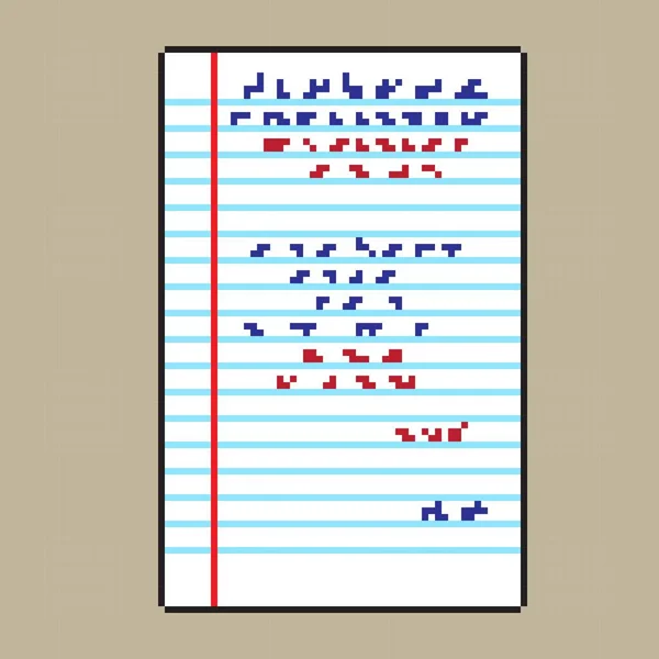 Paper Pixel Art Vector Illustration Stock Vector Image by ©Sudakarn ...