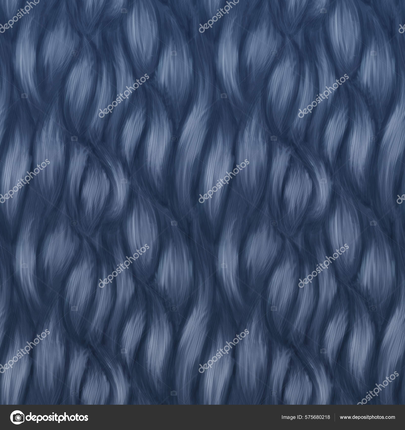 Blue Abstract Curly Hair Texture Pattern Background — Stock Photo ...