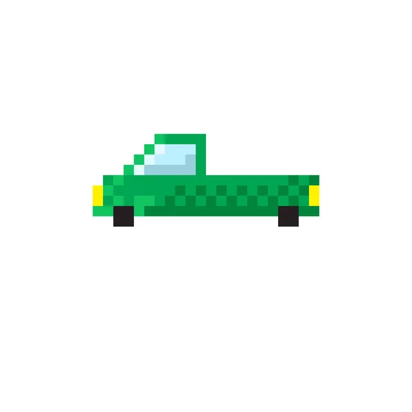 Pickup Truck Pixel Art Flower Pickup Flower Garden Picture Vector Stock ...