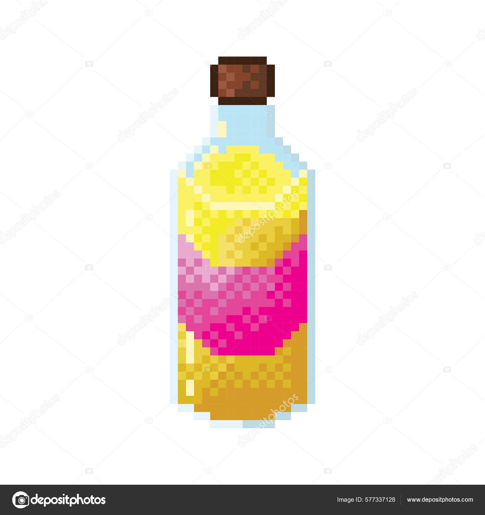 Oil Pixel Art Vegetable Oil Cooking Stock Vector by ©Sudakarn ...