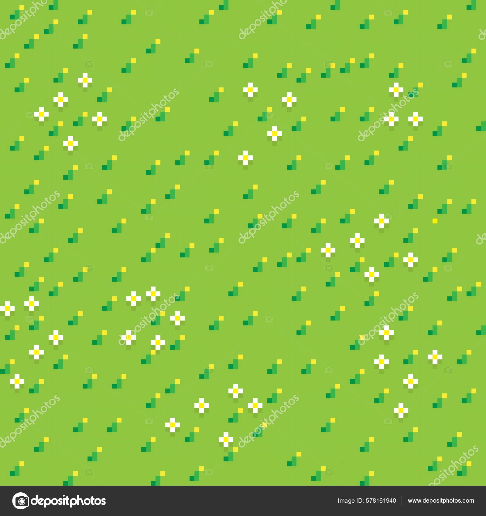 Fundo Arte Pixel Grama Textura Relva Vetor Arte Pixel Jardim imagem ...