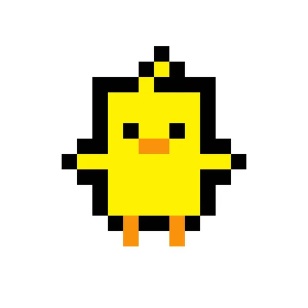 Pixel art duck Vector Art Stock Images | Depositphotos