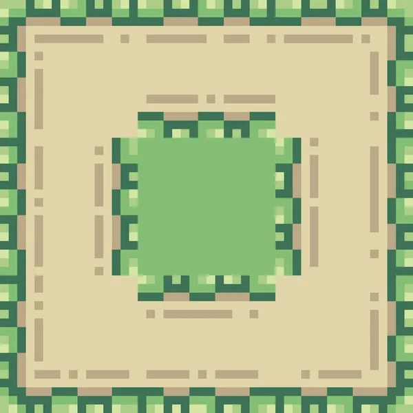 Soil and grass pixel art. Sprite sheet land. Collection of top-down ...