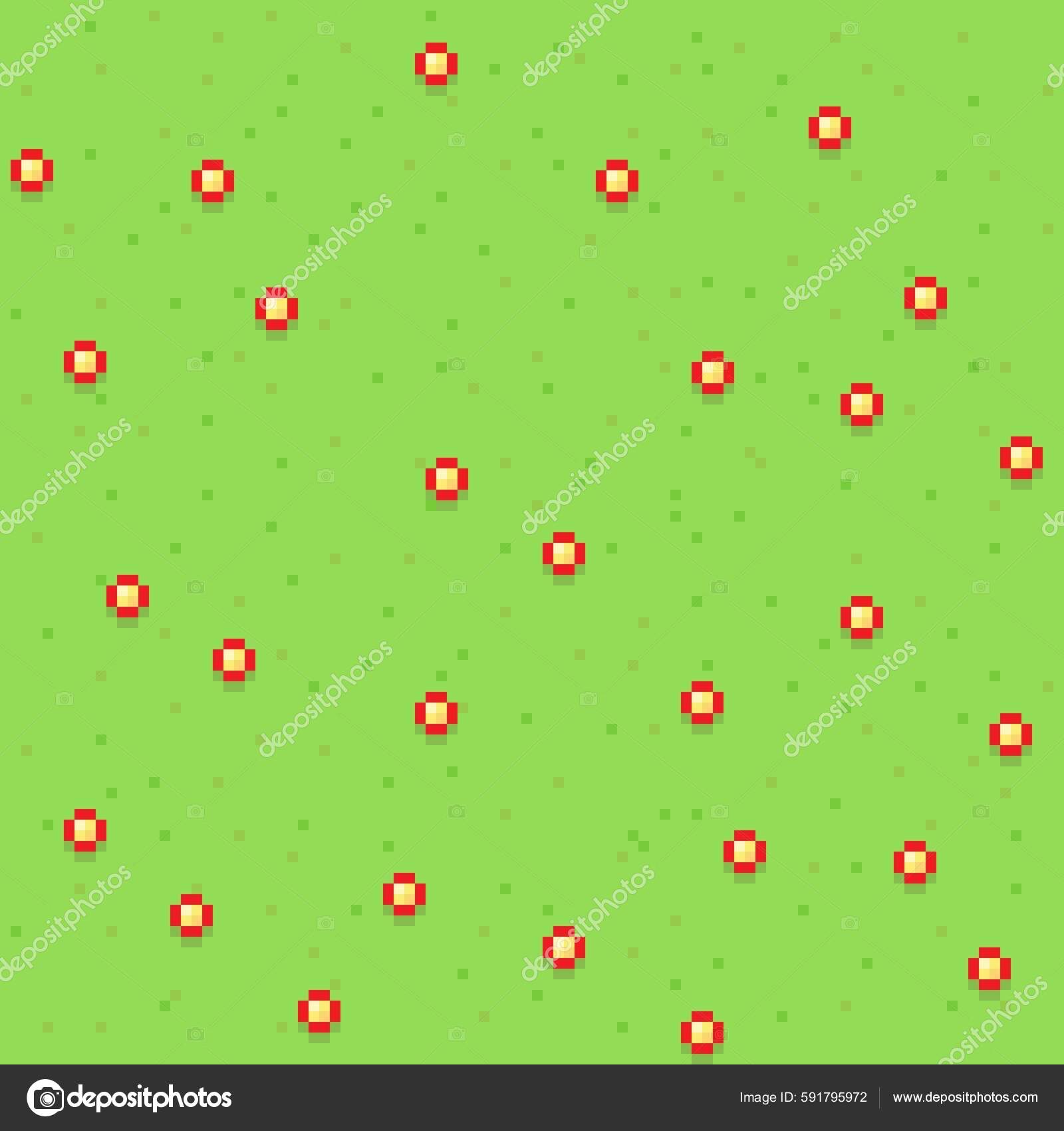 Grass Pixel Art Background Textura Hierba Pixel Art Vector Jardín ...